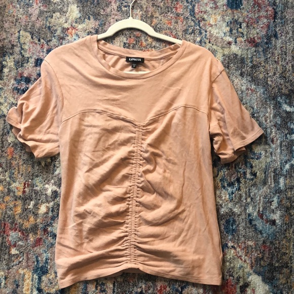 Express | Tops | Express Beige Tee | Poshmark